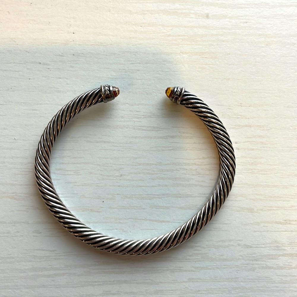 David Yurman Cable Classic Collection Bracelet With C… - Gem